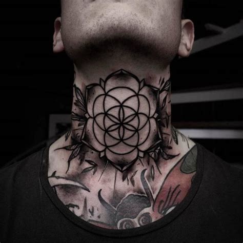 Tatuajes Intr Pidos En El Cuello Para Hombres