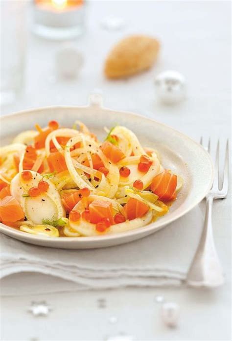 Recette Salade De Saumon Au Fenouil Marie Claire