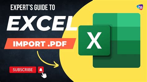 excel import pdf file into excel 2021 excel tips youtube
