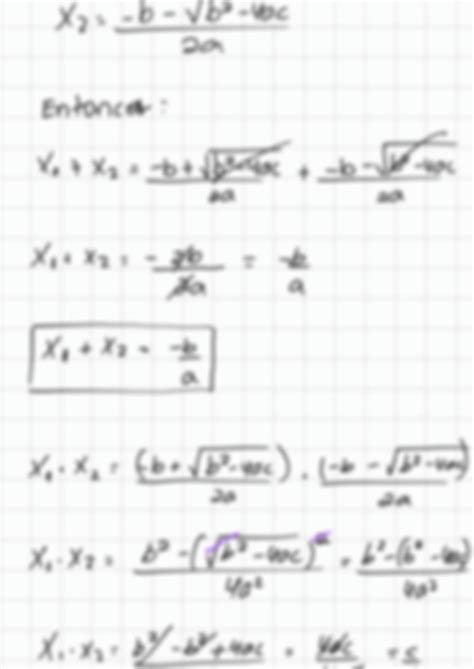 Solution Ecuaciones De Segundo Grado Studypool