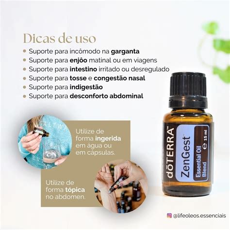 Dicas de uso do Zengest doTERRA óleos essenciais in 2023 Doterra