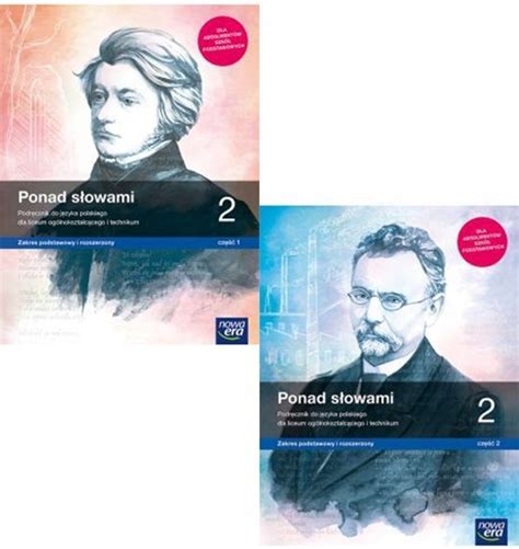 2w1 PONAD SŁOWAMI 2 CZ 1 i 2 PODRĘCZNIK NOWA ERA 12400934046