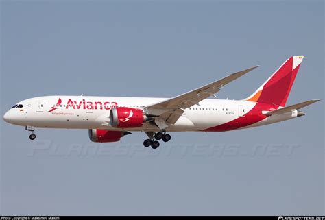 N793AV Avianca Boeing 787 8 Dreamliner Photo By Maksimov Maxim ID