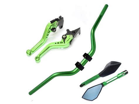 Kit Guid O Naked Manete Esportivo Retrovisor Tm Mt Mt Stark Race