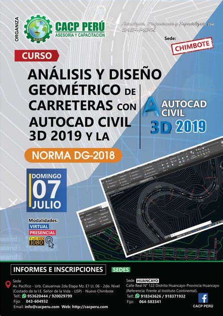 CACP Perú Curso Análisis Y Diseño Geométrico De Carreteras Con