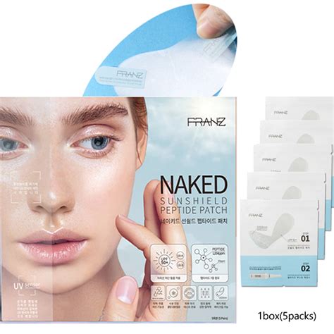 Franz Naked Sunshield Peptide Patch Season Box Pairs Sun