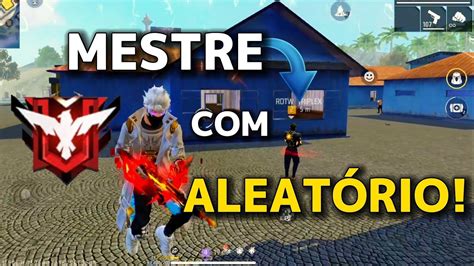 Como Pegar Mestre No Cs Rankeado Jogando Aleat Rios Free Fire