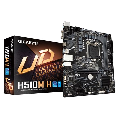 Placa Mãe Gigabyte H510M H Intel LGA 1200 mATX DDR4 Império Teixeira