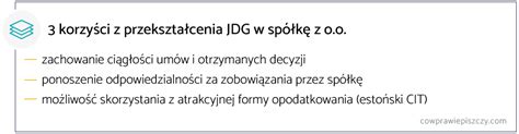 Przekształcanie jednoosobowej działalności w spółkę z o o branża