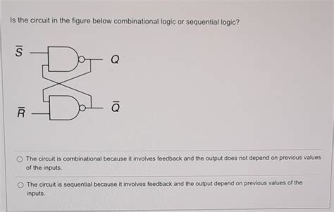 solved is the circuit in the figure below combinational