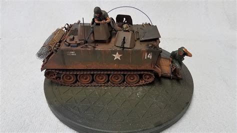 Us M Acav Support Vehicle Plastic Model Military Vehicle Kit