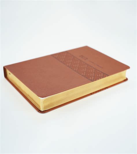 Biblia De Promesas RV1960 Letra Gigante Imitacion Piel Marron