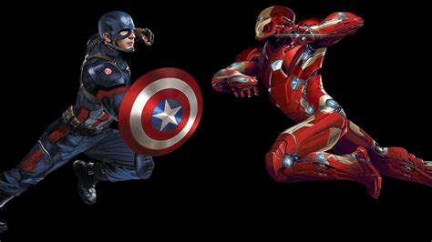 Ironman Vs Captain America Wallpapers Top Free Ironman Vs Captain