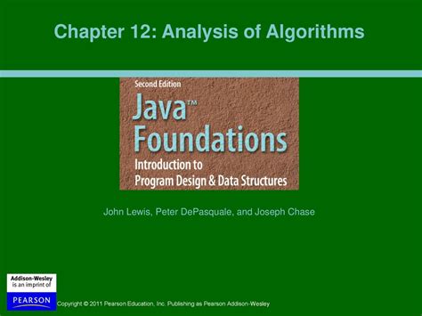 chapter 12 analysis of algorithms ppt download