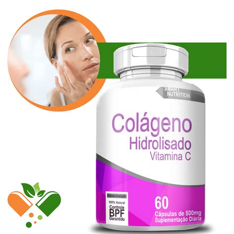 Colágeno Vitamina C Essencial Cápsulas
