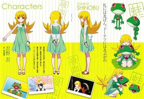Bakemonogatari Shinobu Oshino Shinobu Oshino Character Design