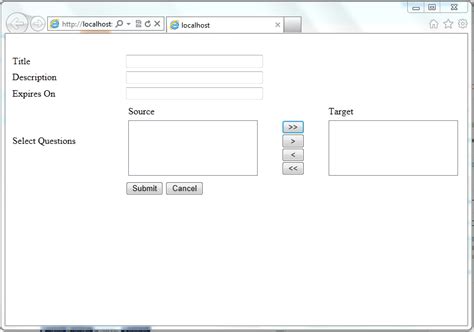 Asp Net Simple Survey Application Codeproject