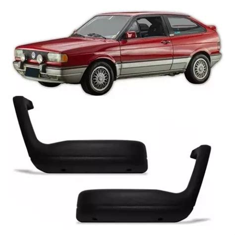 Par De Apoio De Braço puxador De Porta Gol Gts gls gti Preto