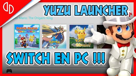YUZU LAUNCHER EMULATOR THEME NINTENDO SWITCH ON PC YUZU EARLY