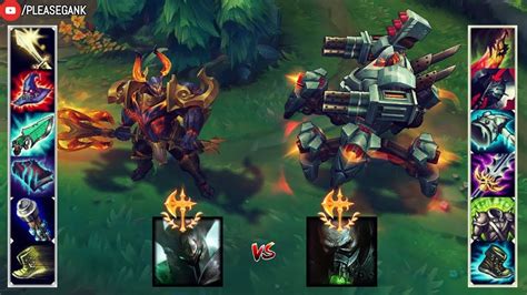 Pbe Mordekaiser Vs Urgot Full Build Fight Level V Youtube