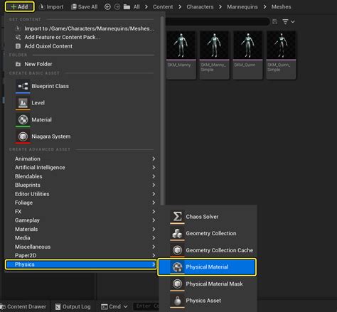 Physical Materials User Guide For Unreal Engine Unreal Engine 5 4