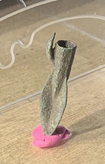 ANCIENNE POINTE DE Flèche Trilobée Celte en Bronze V II Siècle avant