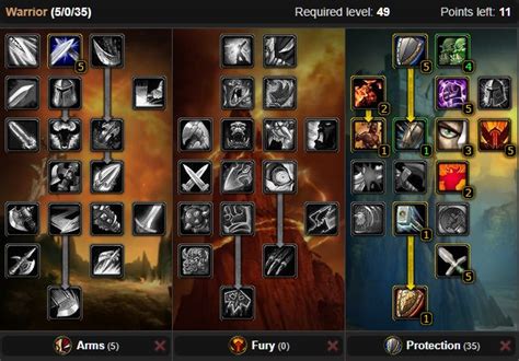 Wow Classic Protection Warrior Leveling Guide 1 60 Wow Classic Icy Veins