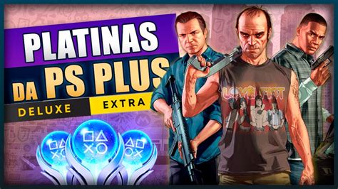 PLATINAS Da PS PLUS Extra E Deluxe Dezembro 2023 YouTube