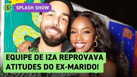 Equipe de Iza se voltou contra ex marido Sérgio Santos controlava até
