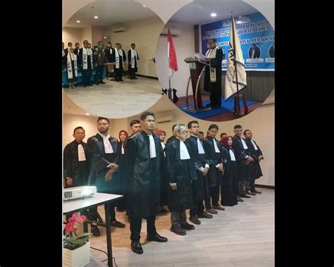 Diingatkan Jaga Profesionalitas Advokat Baru Dpc Indragiri Raya