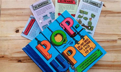 Pop Up Un libro único para que los niños aprendan a hacer pop ups