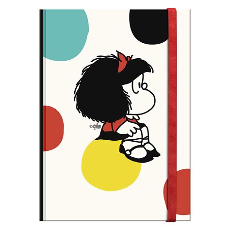 Libreta Tapa Dura Mediana Mafalda