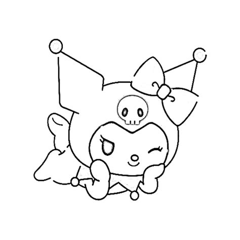 Kolorowanki Kuromi Do Druku Darmowe Pdf