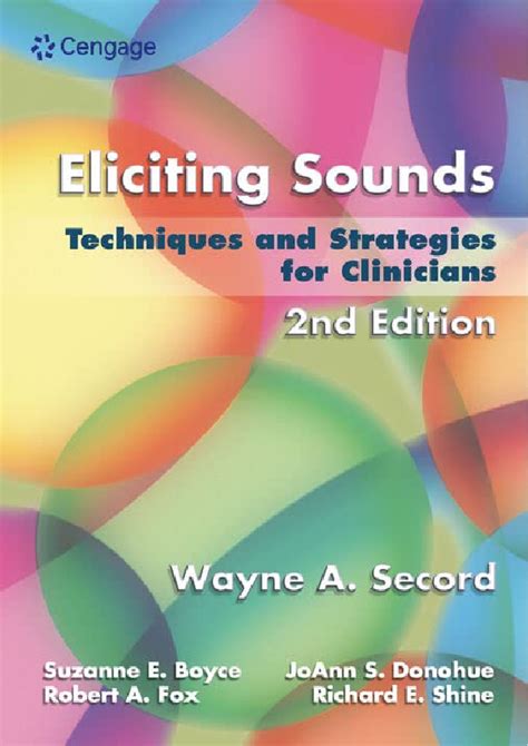 pdf eliciting sounds techniques and strategies for clinicians michelle miller