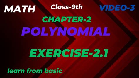 What Are Polynomial Class 9th Math Chapter 2 Basic Of Polynomial