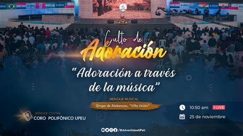 Envivo Culto De Adoraci N S Bado De Noviembre Youtube