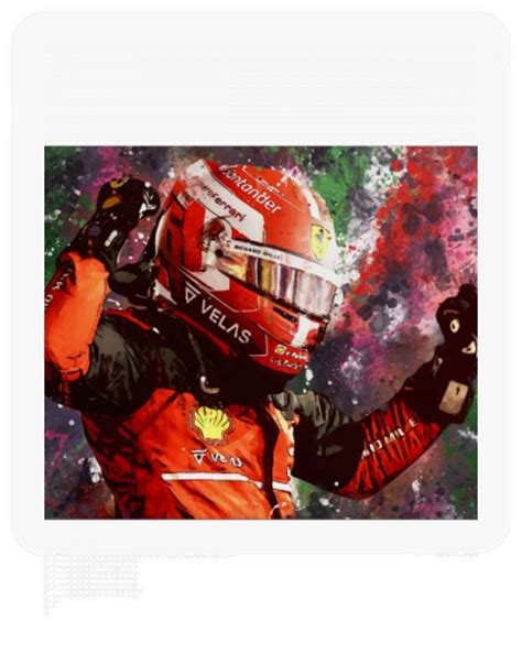 Charles LeClerc Fer Rari F 1 Fo Rmula One 2022 Fine Art Limited Edition