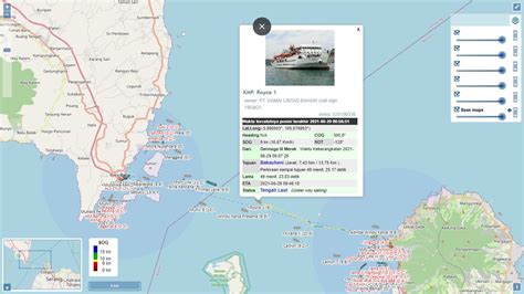 cara monitoring pergerakan kapal di laut mudah menggunakan aplikasi pelaut internet