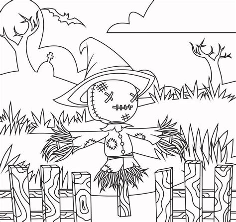 Desenhos De Espantalho Para Colorir Pintar E Imprimir Colorironline