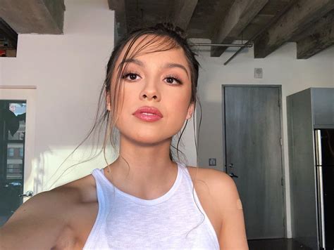 Olivia Rodrigo On Instagram Look Mom I Have Bangs And Im Relateable ” Olivia Bangs