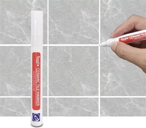 Stift Voor Voegen Wit Voegen Marker Witte Voegen Voegen Reiniger