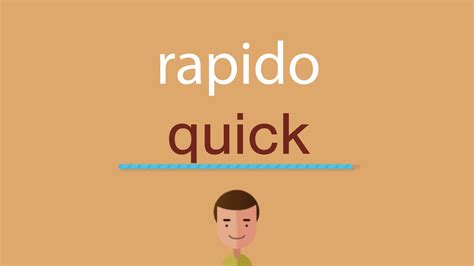 Como se dice rápido en inglés NoSeHacerlo
