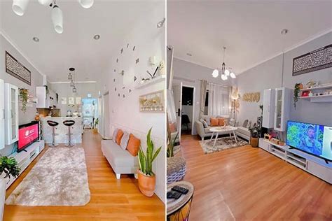 9 Inspirasi Ruang Tamu Dan Dapur Tanpa Sekat Di Hunian Modern
