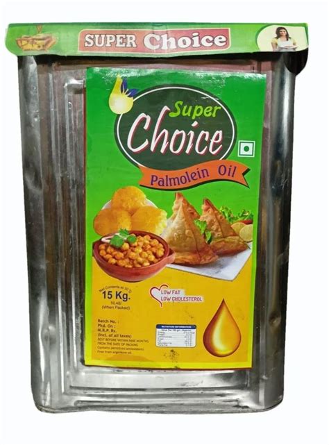 Super Choice Palm Olein Oil Weight 16 48kg When Packed Packaging