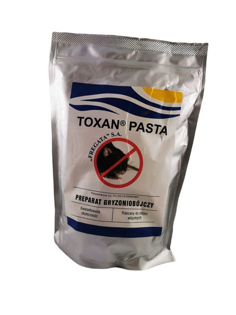Mocna Pasta Trutka Toxan Na Myszy I Szczury Kg Pasta Kg Cena