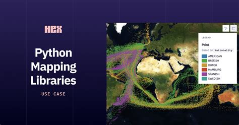 Python Mapping Libraries With Examples Hex
