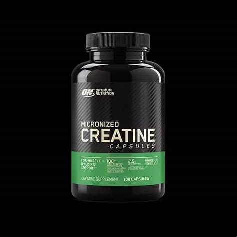 Optimum Nutrition Micronized Creatine Monohydrate 100 Capsules