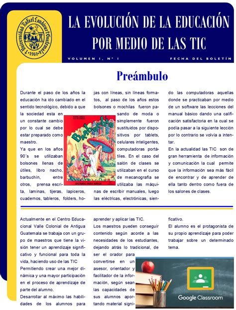 La Importancia de la Tecnología en la educación La Evolución de la