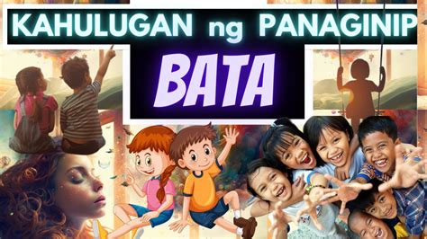 Kahulugan Ng PANAGINIP Ng BATA Ano Ang IBIG SABIHIN Nanaginip Ng