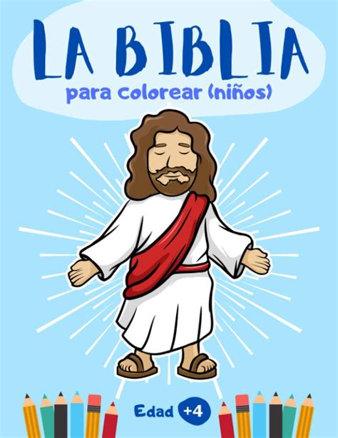 Buy La Biblia para colorear niños 40 dibujos de la Biblia para